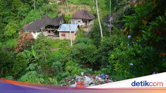 OMG! Nagari Pariangan Sebagai Desa Terindah di Dunia Tercoreng Sampah