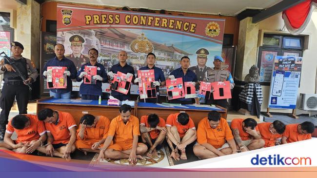 10 Pengedar-Pengguna Narkoba Dibekuk, Beraksi di Ubud-Sukawati