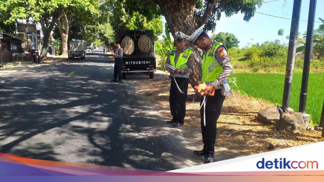 Senggol Truk di Jalan Singaraja-Seririt, Pemotor Tewas Terkapar di Aspal
