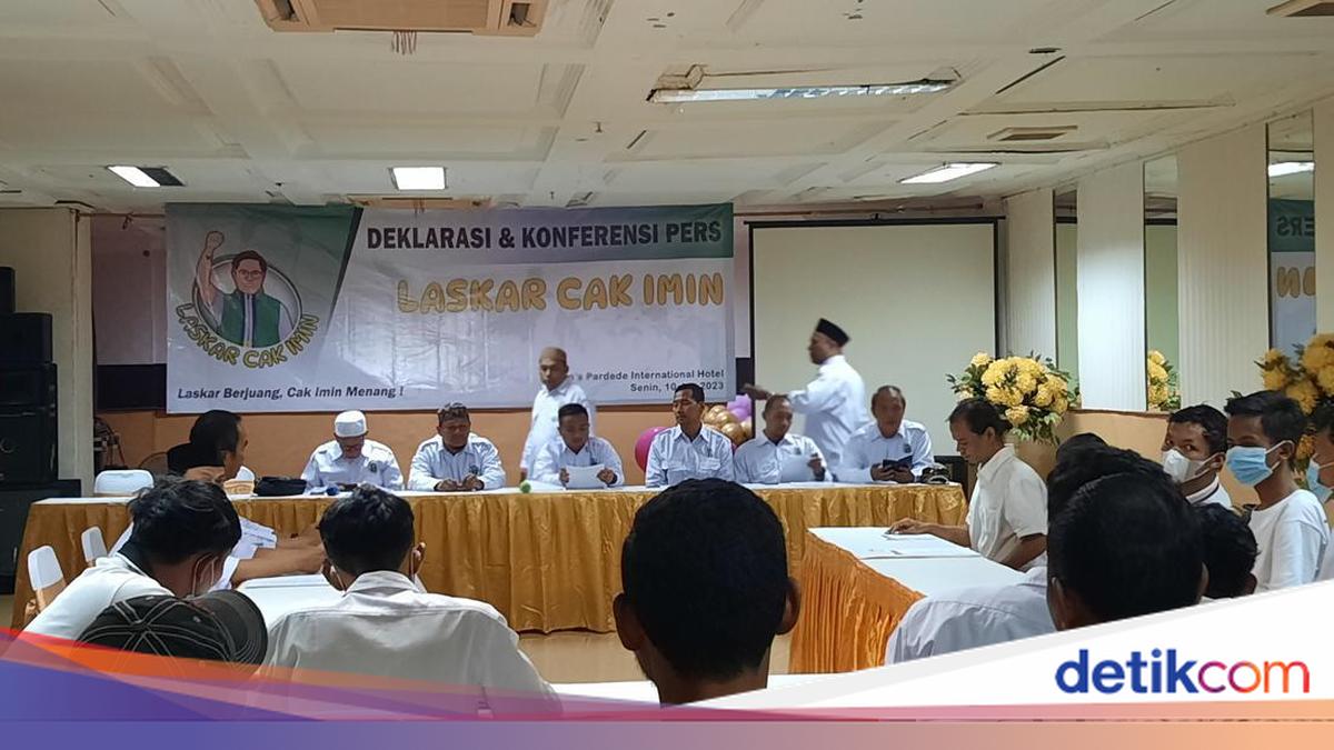 Relawan Laskar Cak Imin Deklarasi Dukung Cak Imin Maju Pilpres 2024