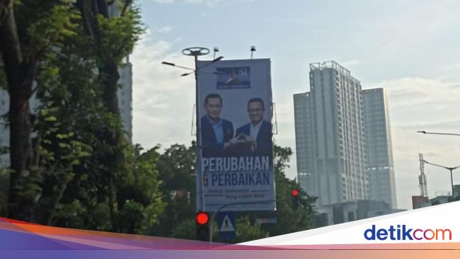 Baliho Anies-AHY 'Perubahan dan Perbaikan' Bermunculan, Ternyata Dipasang PD