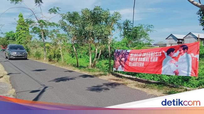 Ada Kode Khusus di Spanduk Prabowo-Jokowi di Klaten, Apa Artinya?