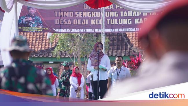 Apresiasi Program TMMD, Bupati Klaten Harap TNI-Polri Solid Bangun Daerah