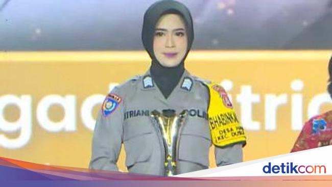 Brigadir Fitriani Pencegah Karhutla Raih Polisi Berdedikasi Hoegeng Awards 2023