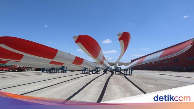 Pernah Lihat Pabrik Baling-baling 'Raksasa'? Nih Penampakannya