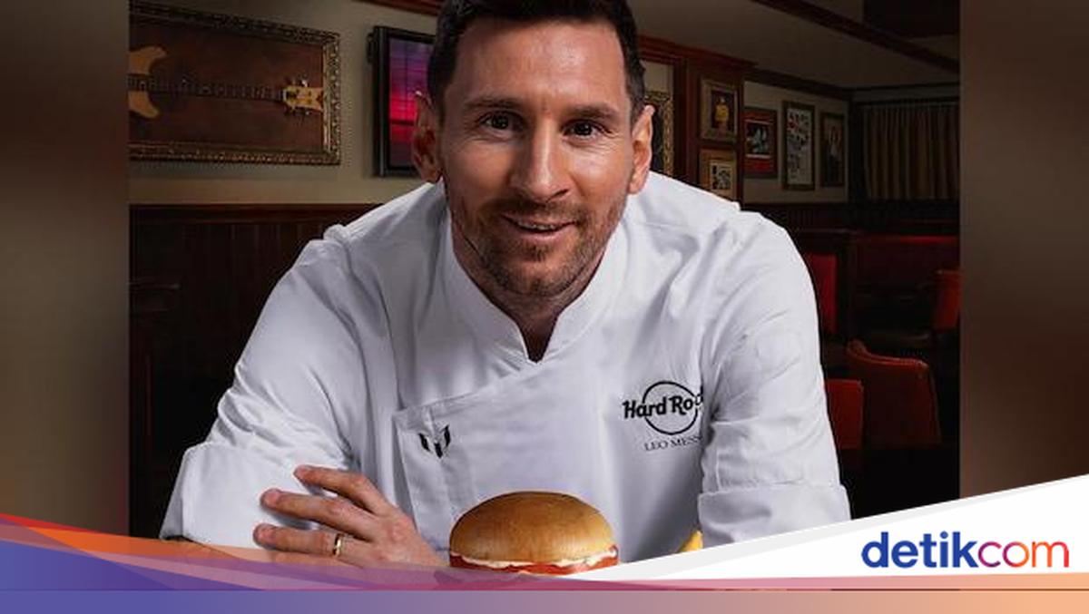 Lionel Messi Tawarkan Menu Chicken Sandwich di Hard Rock Cafe