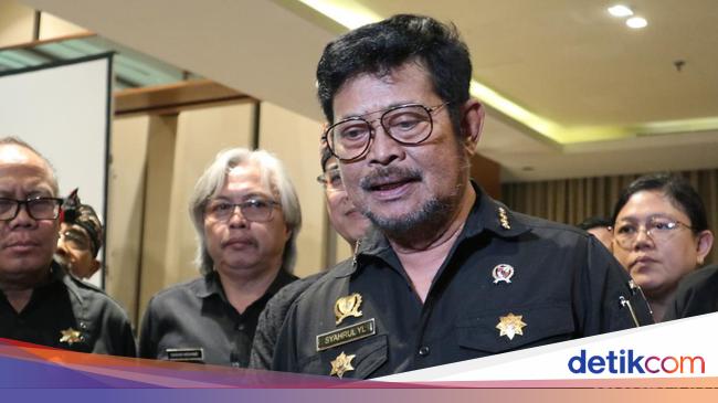 Mentan Curhat 25 Tahun Jadi Kepala Daerah, Berawal dari Lurah & Camat