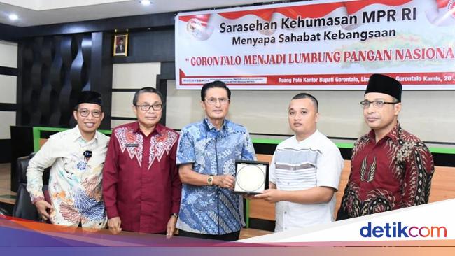 Fadel Muhammad Yakin Gorontalo Bisa Jadi Lumbung Pangan Nasional