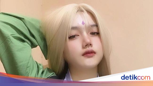5 Potret Ly Chan Menggoda Cosplay Jadi Tsunade
