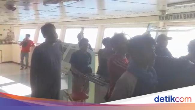 Kondisi Penumpang Kapal Mutiara Barat yang Terombang-ambing 24 Jam Lebih