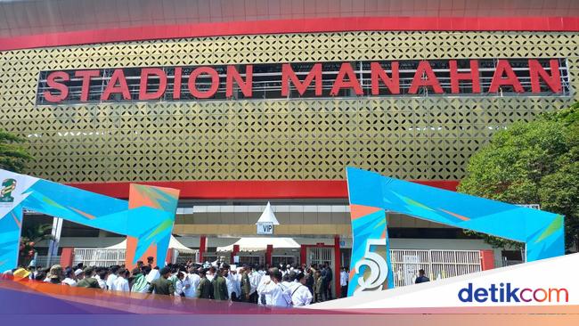 Stadion Manahan Solo Mulai Dipenuhi Peserta Peringatan Harlah ke-25 PKB