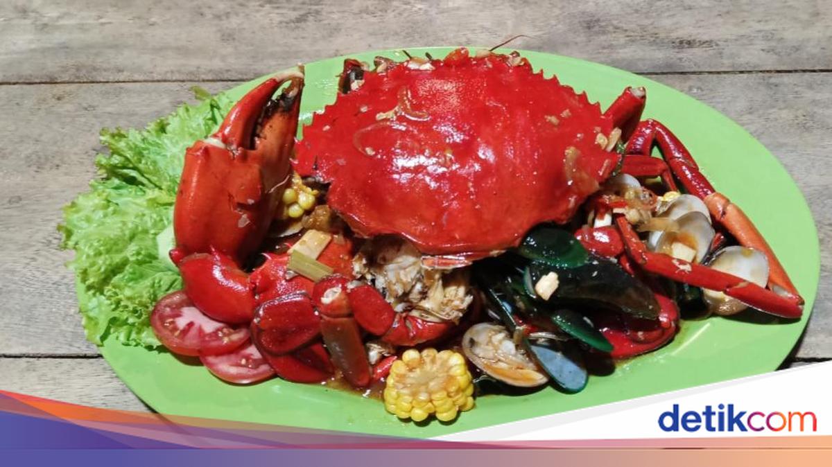 Langganan Artis! Ini Kepiting Jumbo 1 Kg di Denpasar yang Laris