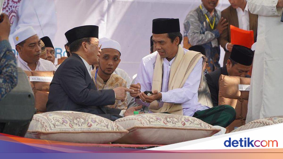 Saat UAS Merinding Bertemu Muammar ZA, Qari Idola Masa Kecilnya