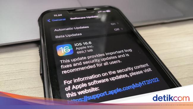 Apple Rilis iOS 16.6, Wajib Instal!