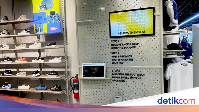 Akurat Memilih Sneakers Favorit dengan Teknologi Foot Scanner