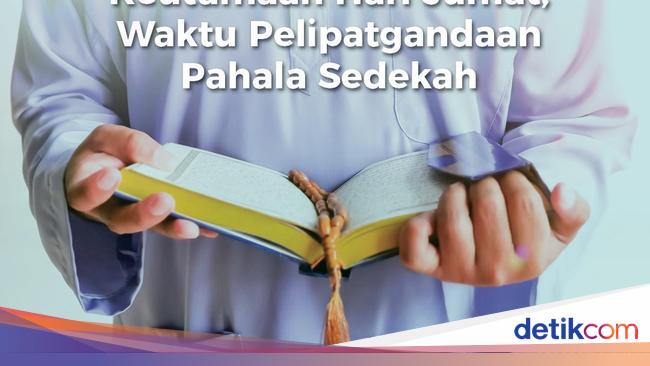Infografis: 5 Hadits Keutamaan Hari Jumat, Waktu Pelipatgandaan Pahala