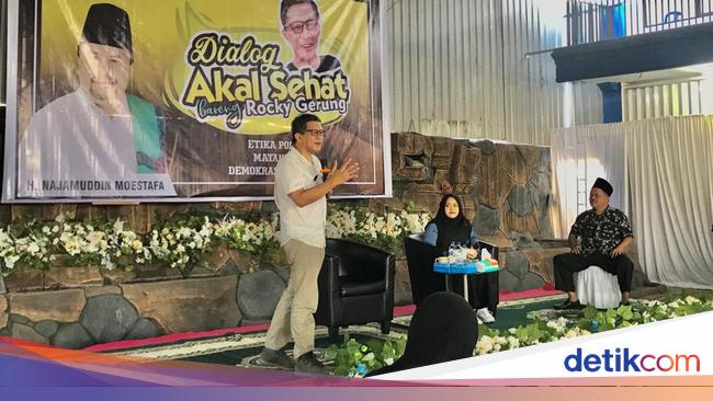 Rocky Gerung Kritik Pembangunan Sirkuit Mandalika Era Jokowi