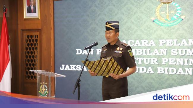 Lantik Direktur Penindakan, Jampidmil: Tingkatkan Koordinasi Kejaksaan-TNI