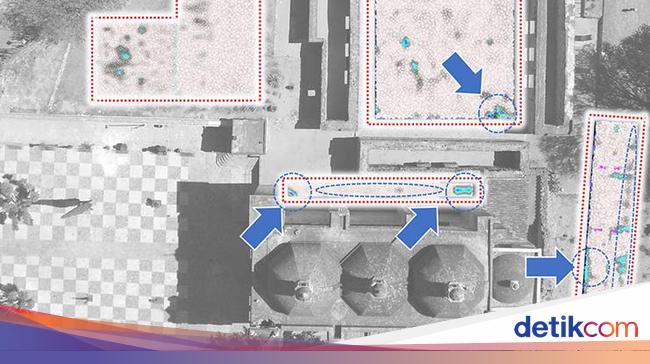 Labirin Misterius Ditemukan di Bawah Gereja