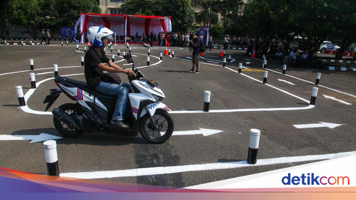 Ujian Praktik SIM di Jalan Raya Mulai Berlaku, Tes Letter 'S' di Satpas ...