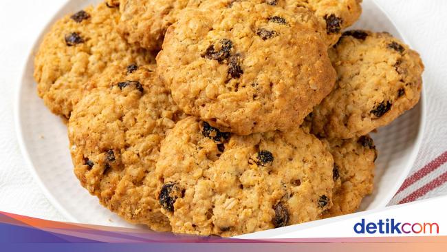 Resep Kue Oatmeal Dan Kismis Renyah Manis Untuk Teman Ngopi