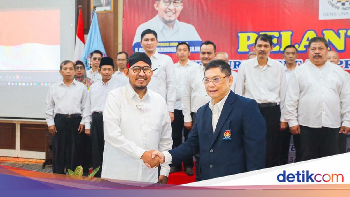 Jadi Ketua Percasi Jatim, Cak Fauzi Gencarkan 1 Pesantren 1 Atlet Catur