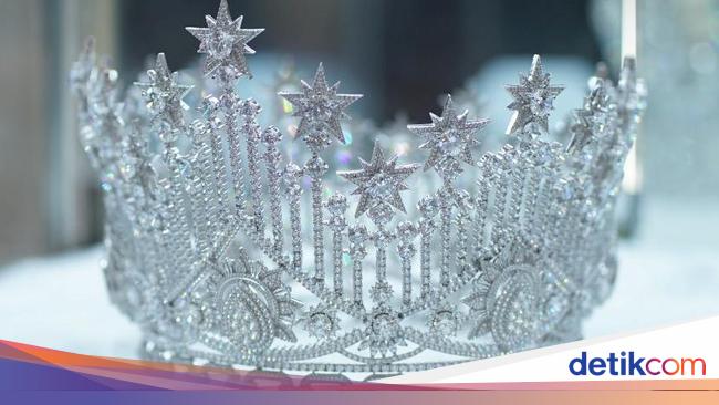 Potret Mahkota Miss Universe Indonesia, Dibuat dari Emas dan 8.000 Kristal