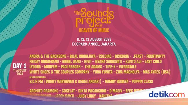 Selamat! Ini Pemenang Kuis Tiket Gratis The Sounds Project dari detikcom