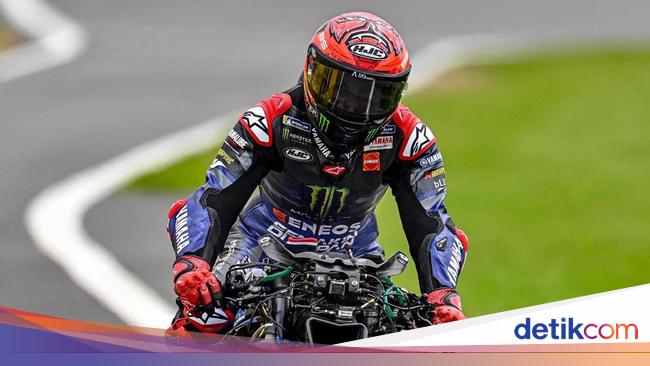 Senggol Luca Marini sampai Fairing YZR-M1 Copot, Begini Kata Quartararo