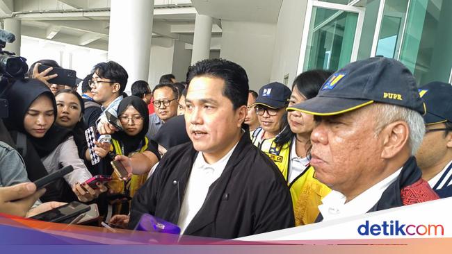 Erick Thohir Ungkap Pusat Bantu Bangun JIS Pakai Dana PEN Erick Thohir Ungkap Pusat Bantu Bangun JIS Pakai Dana PEN
