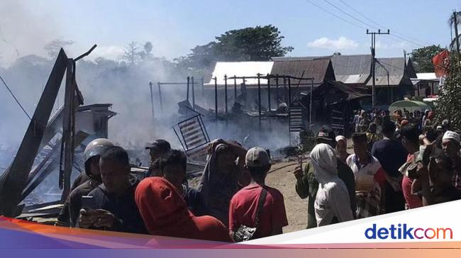 8 Rumah di Wajo Ludes Terbakar, Kerugian Capai Rp 500 Juta