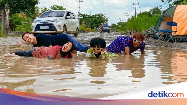 Apa Kabar Jalan Rusak Lampung Tengah bak Kubangan yang Viral Maret Lalu?