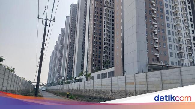 Begini Kondisi Kampung yang Dikelilingi Tembok Tinggi Pembatas PIK 2
