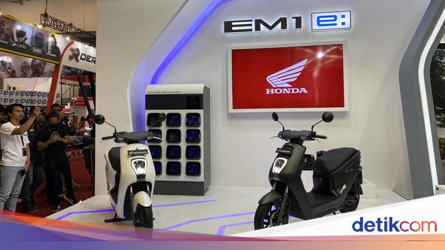 Honda Luncurkan Motor Listrik di Indonesia EM1 e:, Harga Mulai Rp 40 Juta!