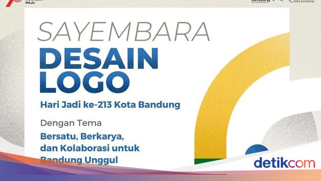 Sayembara Desain Logo Hari Jadi Kota Bandung, Berhadiah Rp 15 Juta Sayembara Desain Logo Hari Jadi Kota Bandung, Berhadiah Rp 15 Juta