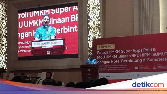 Polda Sumut Luncurkan Fitur Tombol Darurat Cegah Kejahatan untuk UMKM