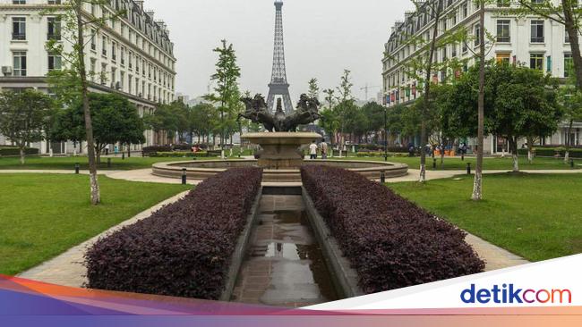Penampakan Paris 'KW' yang Jadi Kota Mati Sepi Penghuni