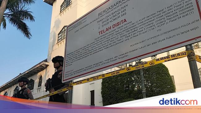 Sengkarut Gedung Wismilak Surabaya 7 Jam Digeledah Berakhir Disita Polda Sengkarut Gedung Wismilak Surabaya 7 Jam Digeledah Berakhir Disita Polda