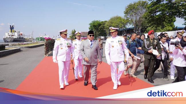 Prabowo Serahkan Dua Kapal Perang Baru ke TNI AL, Ini Kecanggihannya