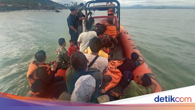 Kapal Karam 14 Abk Terombang Ambing Di Laut Madina Selama 10 Jam