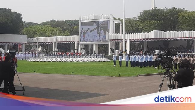 Jokowi Dan Iriana Pantau Gladi Bersih Upacara Hut Ri Ke 78