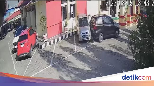 OTK Tabrak Lari Mobil Hakim di Parkiran PN Pinrang, Pelaku Diburu Polisi
