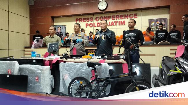 7 Orang Pembobol Rumah Kosong 19 Tkp Digulung Sasarannya Jatim Dan Bali