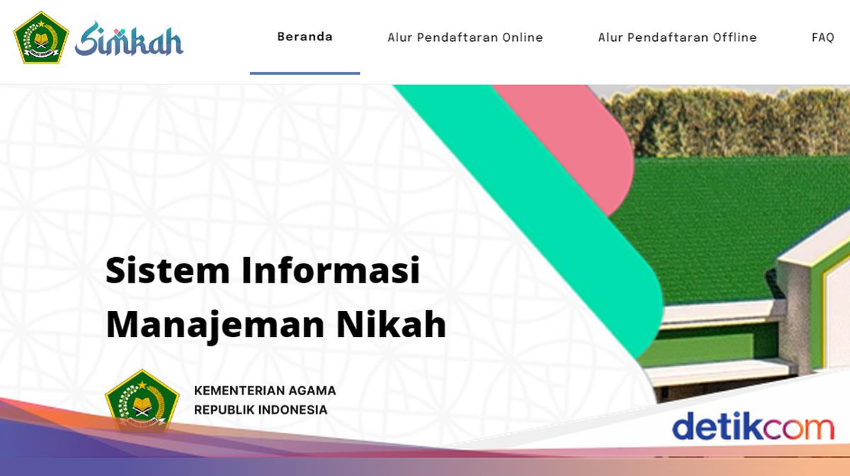 Cara Daftar Nikah Online Via Simkah Kemenag, Ini Syarat dan Prosedurnya
