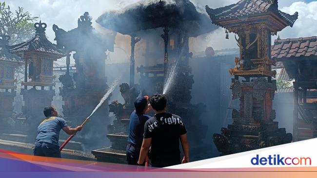 Kebakaran Pura di Gianyar, Kerugian Puluhan Juta