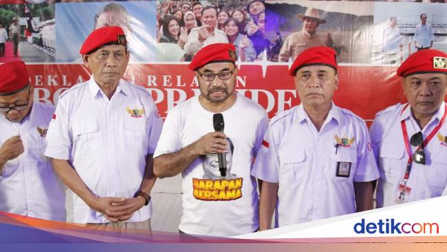 Relawan Rajawali 08 Deklarasi Dukung Prabowo Capres 2024