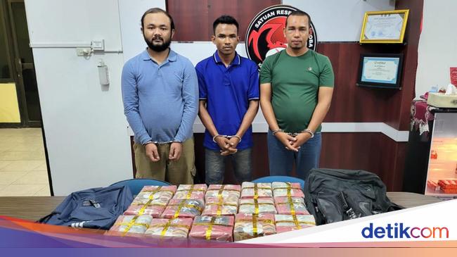 Jaringan Narkoba Jawa-Sumut Ditangkap di Riau, Sabu hingga Ekstasi Disita