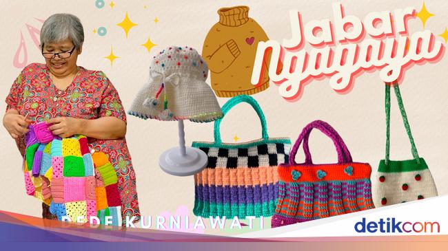 Menengok Semangat dan Cantiknya Rajutan Karya Dede