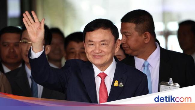 Eks PM Thailand Thaksin Shinawatra Akan Dibebaskan dari Penjara Hari Ini