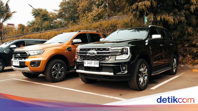 Ford Ranger dan Everest Baru Laku Ratusan Unit di Indonesia